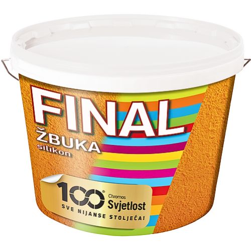 FINAL ŽBUKA SILIKONSKA ZAGLAĐENA BIJELA 1.5MM 25KG | Pinel Krk