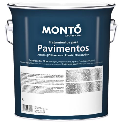 MONTO PAVICLOR BLANCO 4L (CLOROCAUCHO S/M) | Pinel Krk